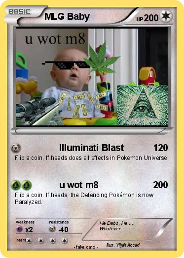 Pokémon MLG Baby 5 5 - Illuminati Blast - My Pokemon Card