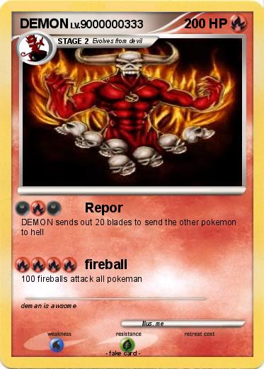 Pokémon DEMON 841 841 - Repor - My Pokemon Card