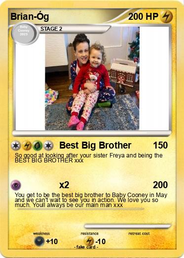 Pokémon Brian Og - Best Big Brother - My Pokemon Card