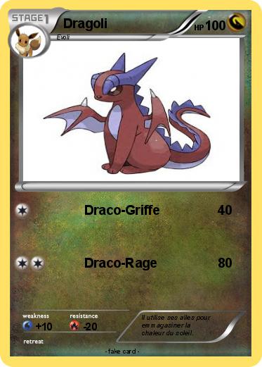 Pokémon Dragoli 17 17 - Draco-Griffe - Ma carte Pokémon