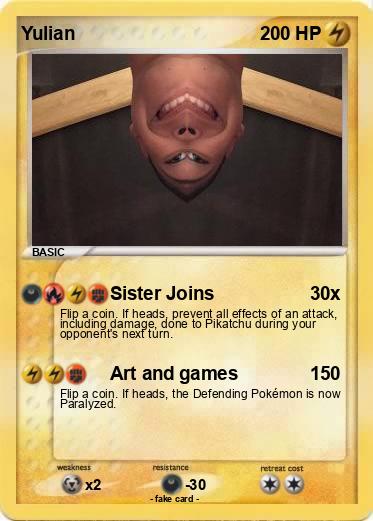Pokémon Yulian - Sister Joins - My Pokemon Card