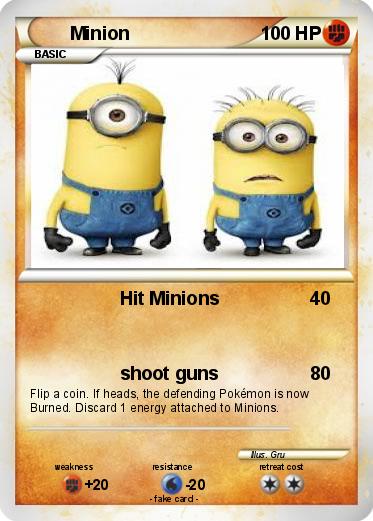 Pokémon Minions 36 36 - Hit Minions - My Pokemon Card