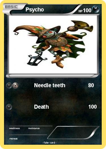 Pokémon Psycho 228 228 - Needle teeth - My Pokemon Card