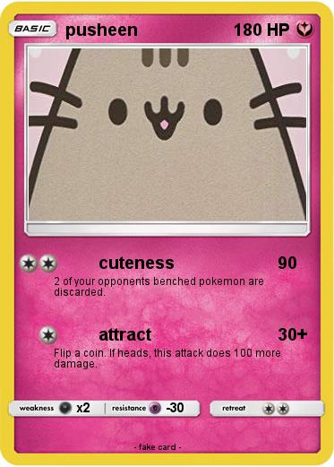Pokémon pusheen 431 431 - cuteness - My Pokemon Card