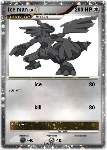 Pokémon ice man 9 9 - ice - My Pokemon Card