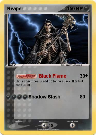 Pokémon Reaper 17 17 - Black Flame - My Pokemon Card
