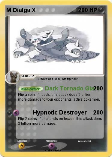 Pokémon M Dialga X 1 1 - Dark Tornado Glare - My Pokemon Card