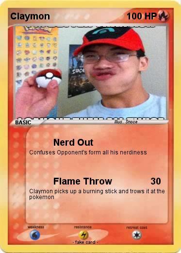 Pokémon Claymon 1 1 - Nerd Out - My Pokemon Card