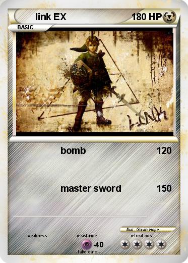 Pokémon link EX 30 30 - bomb - My Pokemon Card