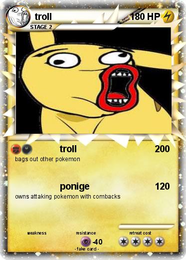 Pokémon troll 1039 1039 - troll - My Pokemon Card