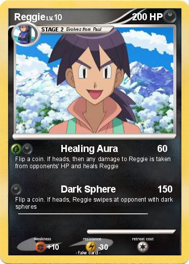 Pokémon Reggie 65 65 - Healing Aura - My Pokemon Card