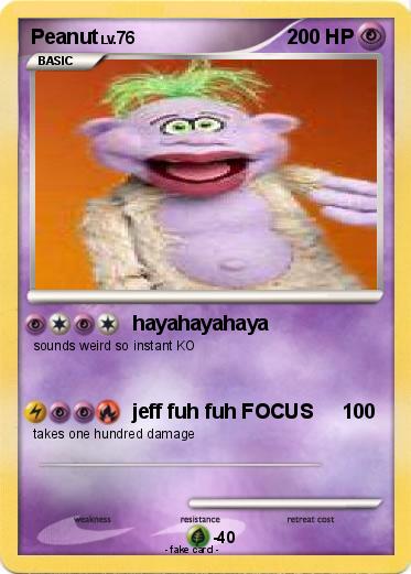 Pokémon Peanut 177 177 - hayahayahaya - My Pokemon Card