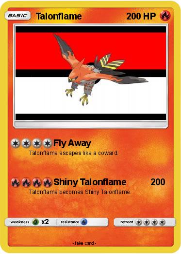 Pokémon Talonflame 184 184 - Fly Away - My Pokemon Card