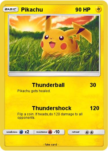 Pokémon Pikachu 20782 20782 - Thunderball - My Pokemon Card