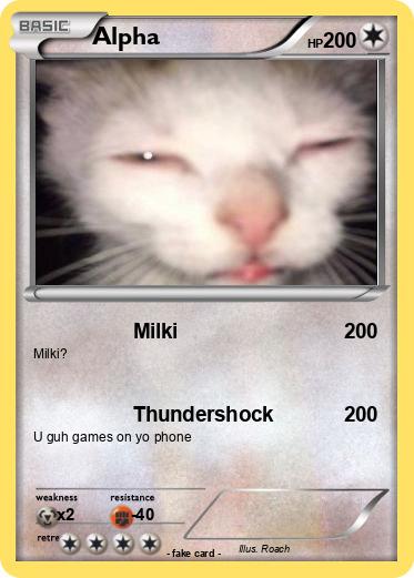 Pokémon Alpha 684 684 - Milki - My Pokemon Card