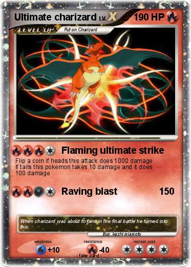 Pokémon Ultimate charizard 51 51 - Flaming ultimate strike - My Pokemon ...