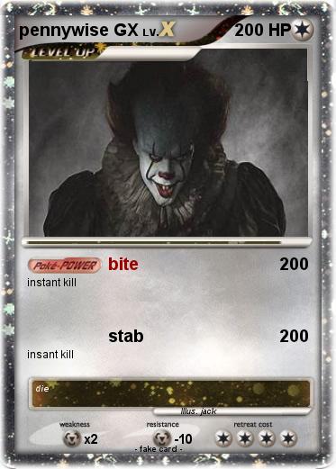 Pokémon pennywise GX 2 2 - bite - My Pokemon Card