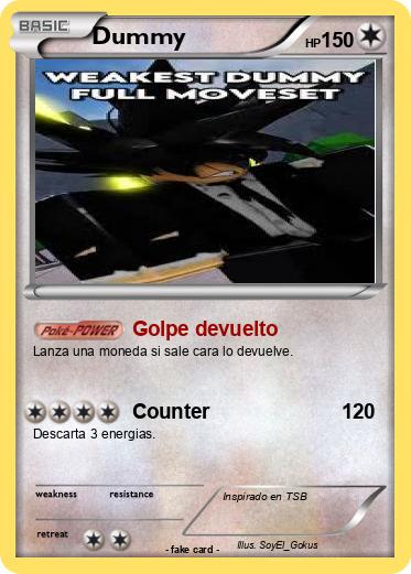 Pokémon Dummy 129 129 - Golpe devuelto - Mi carta pokémon
