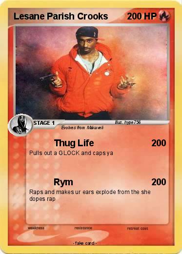 Pokémon Lesane Parish Crooks - Thug Life - My Pokemon Card