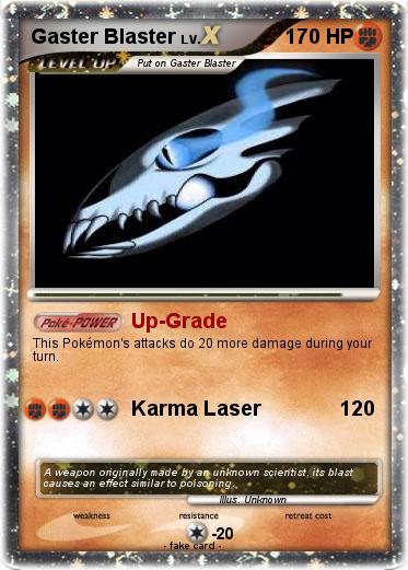 Pokémon Gaster Blaster 31 31 - Up-Grade - My Pokemon Card