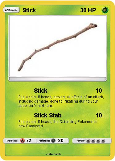 Pokémon Stick 605 605 - Stick - My Pokemon Card