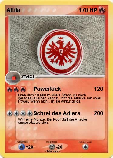 Pokémon Attila 21 21 - Powerkick - My Pokemon Card