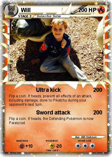 Pokémon Will 461 461 - Ultra kick - My Pokemon Card
