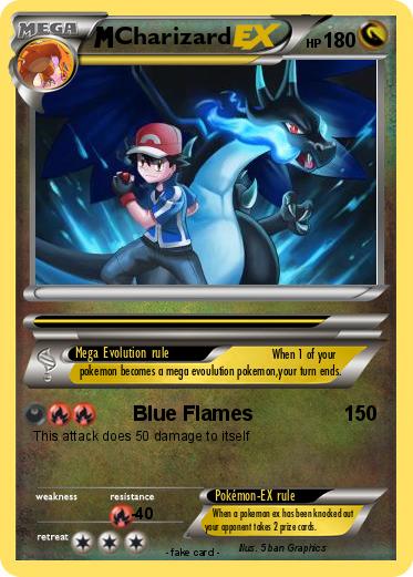 Pokémon Charizard 10313 10313 - Blue Flames - My Pokemon Card