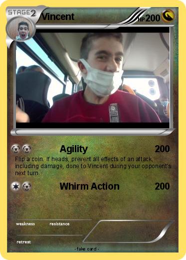 Pokémon Vincent 567 567 - Agility - My Pokemon Card