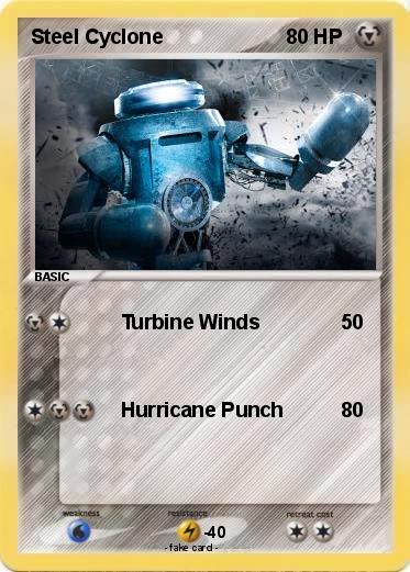 Pokémon Steel Cyclone - Turbine Winds - My Pokemon Card
