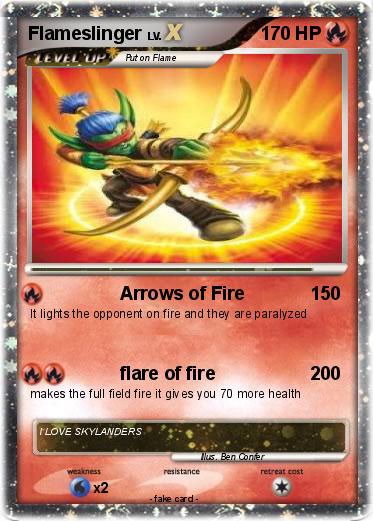 Pokémon Flameslinger 49 49 - Arrows of Fire - My Pokemon Card
