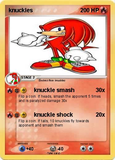 Pokémon knuckles 251 251 - knuckle smash - My Pokemon Card