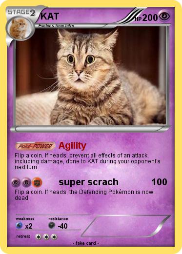 Pokémon KAT 272 272 - Agility - My Pokemon Card