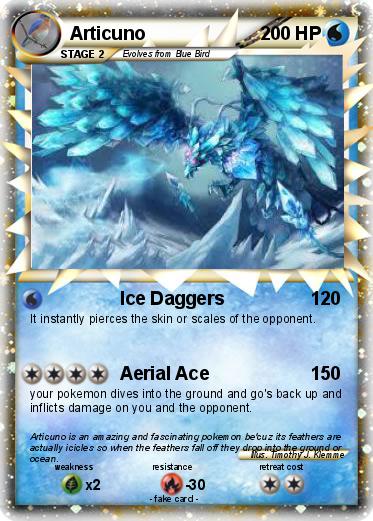 Pokémon Articuno 824 824 - Ice Daggers - My Pokemon Card