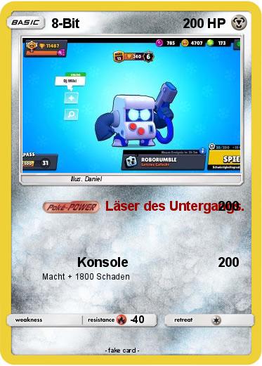 Pokémon 8 Bit 139 139 - Läser des Untergangs. - My Pokemon Card
