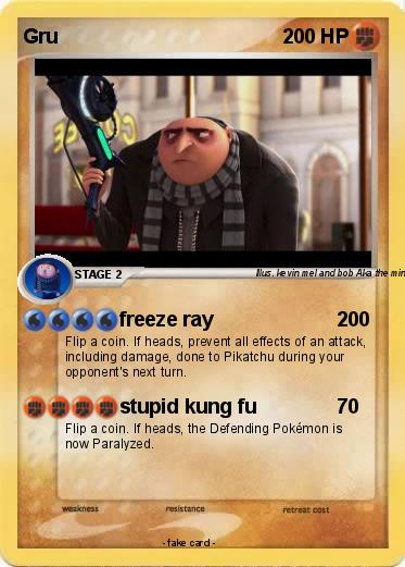 Pokémon Gru 231 231 - freeze ray - My Pokemon Card