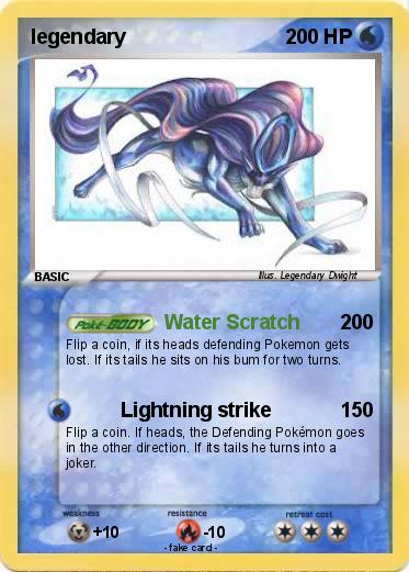 Pokémon legendary 976 976 - Water Scratch - My Pokemon Card