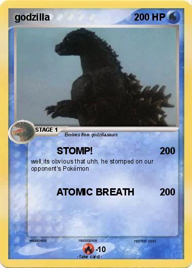 Pokémon godzilla 2626 2626 - STOMP! - My Pokemon Card