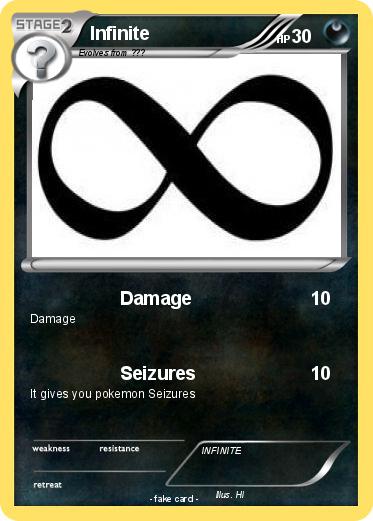 Pokémon Infinite 65 65 - Damage - My Pokemon Card