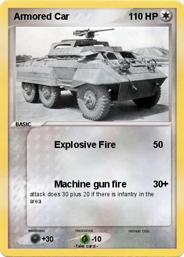 Pokémon Armored Car - Explosive Fire - My Pokemon Card