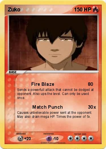Pokémon Zuko 29 29 - Fire Blaze - My Pokemon Card