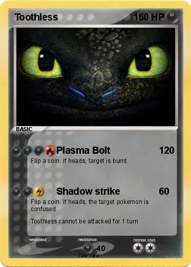 Pokémon Toothless 278 278 - Plasma Bolt - My Pokemon Card