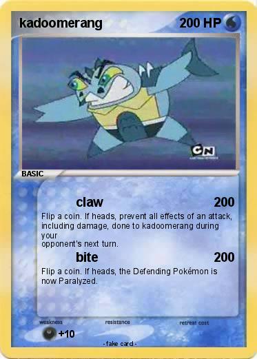 Pokémon kadoomerang 3 3 - claw - My Pokemon Card