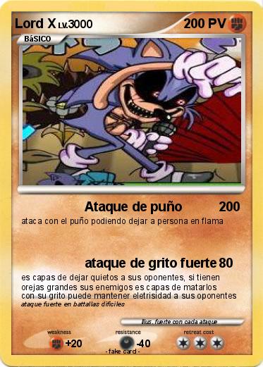 Pokémon Lord X 3 3 - Ataque de puño - Mi carta pokémon
