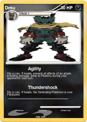 Pokémon Deku 551 551 - Agility - My Pokemon Card