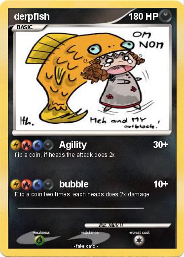 Pokémon derpfish 4 4 - Agility - My Pokemon Card