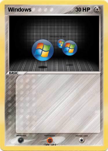 Pokémon Windows 349 349 - My Pokemon Card