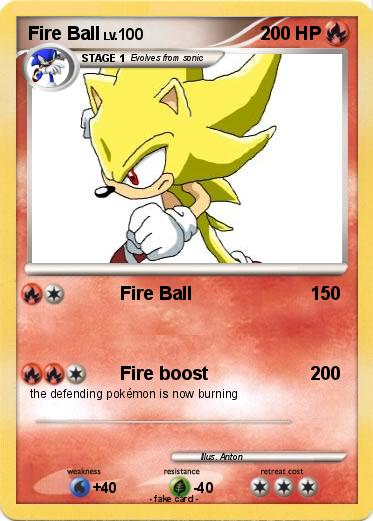 Pokémon Fire Ball 55 55 - Fire Ball - My Pokemon Card