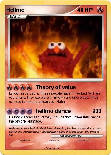 Pokémon Hellmo 14 14 - Theory of value - My Pokemon Card