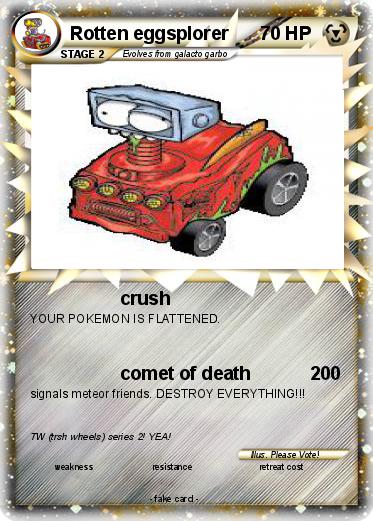 Pokémon Rotten eggsplorer - crush - My Pokemon Card